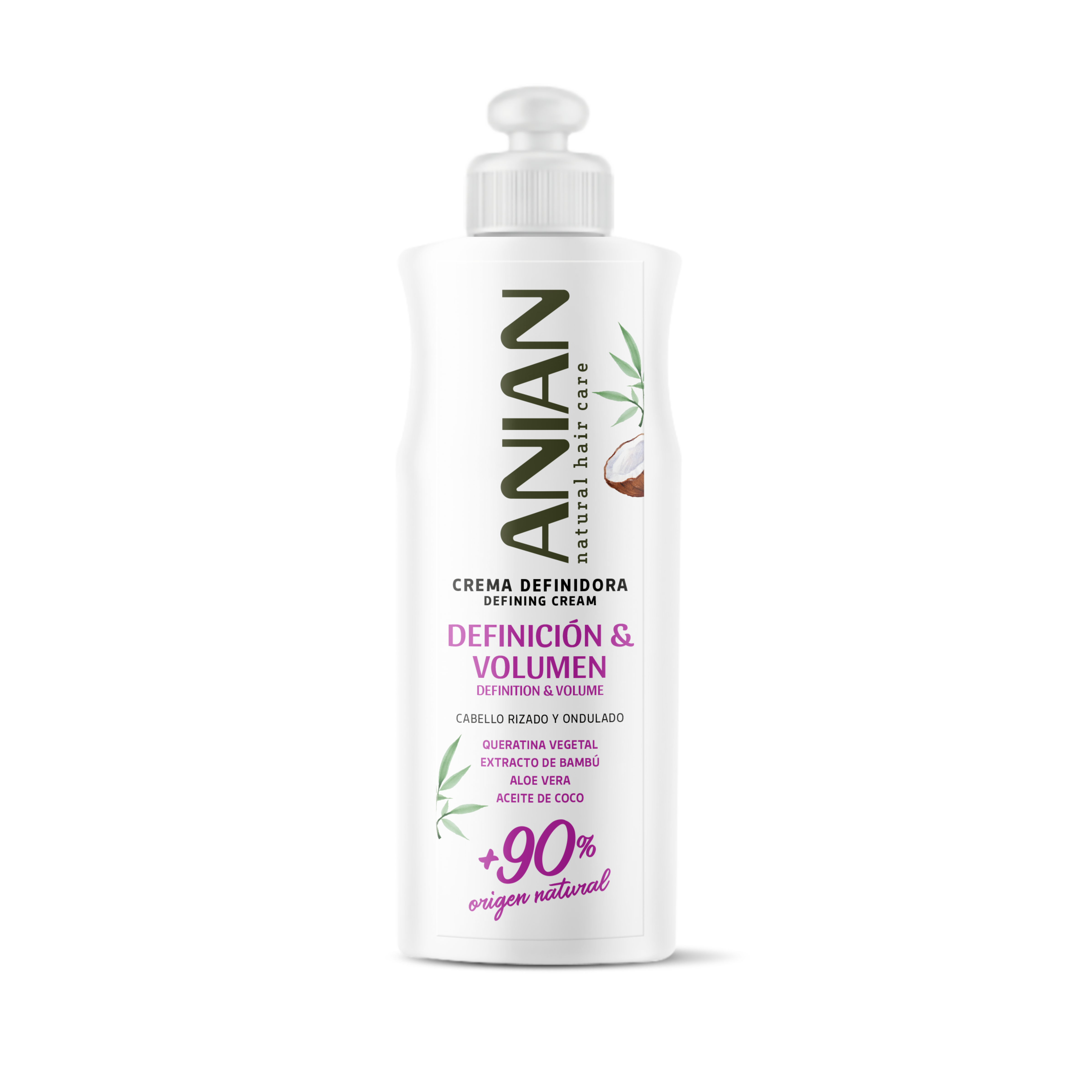 ANIAN - CREMA DEFINIDORA DEFINICIÓN & VOLUMEN 250ML